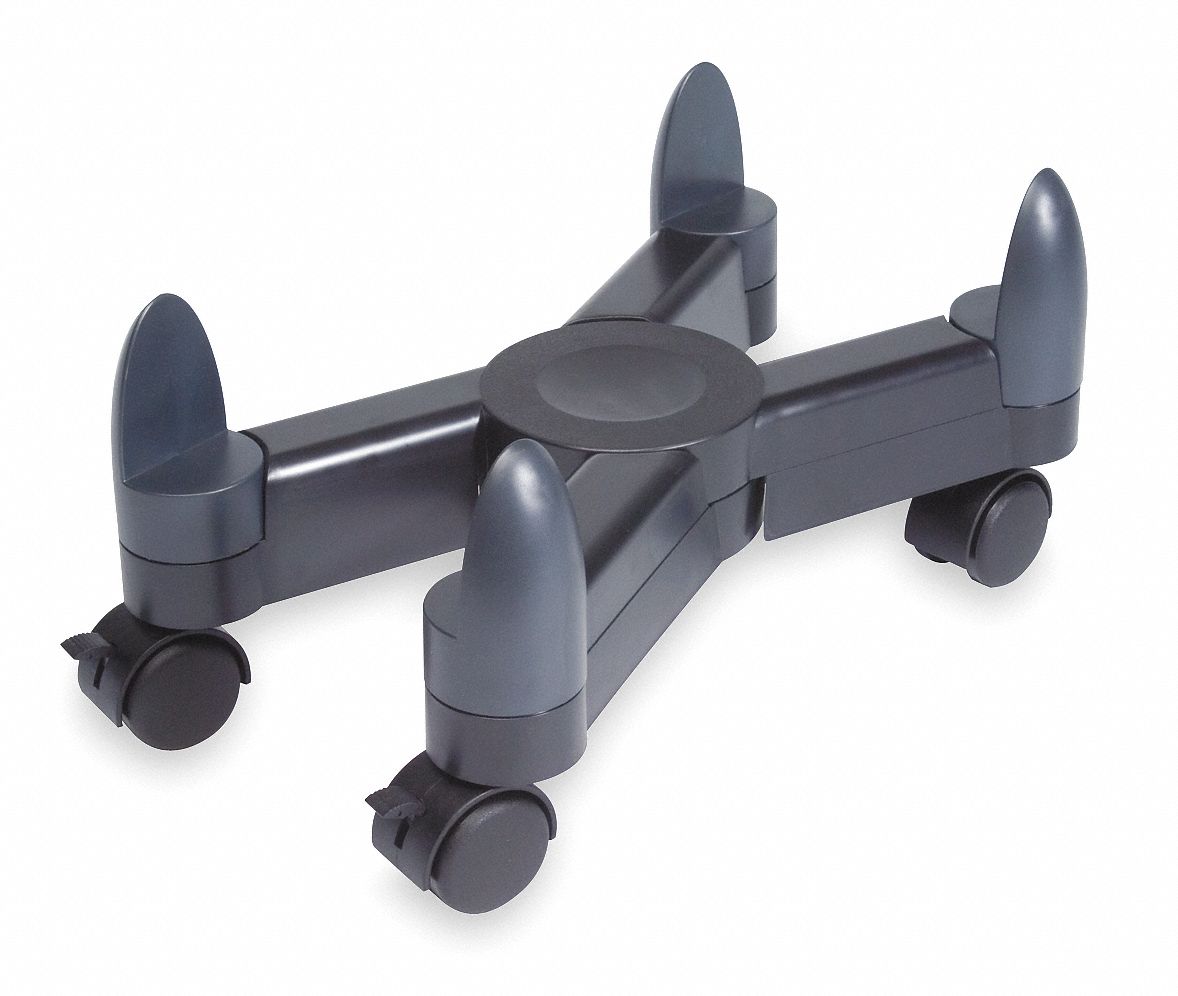 CPU Stand,Expandable,Blk,Plastic - Grainger