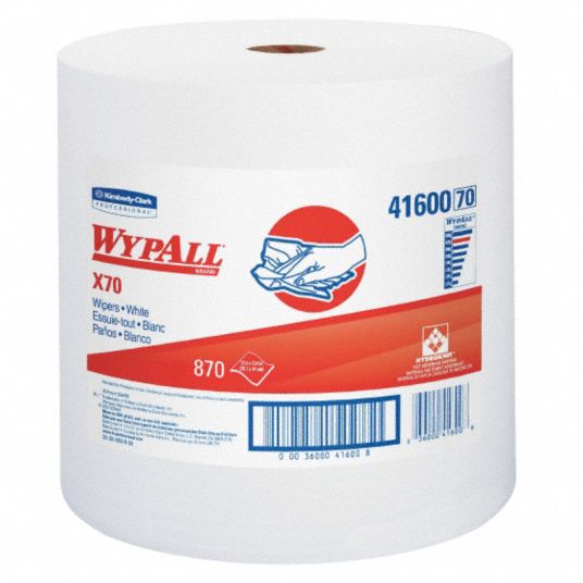 WYPALL Dry Wipe Roll: Jumbo Perforated Roll, Heavy Absorbency, Best Wet ...