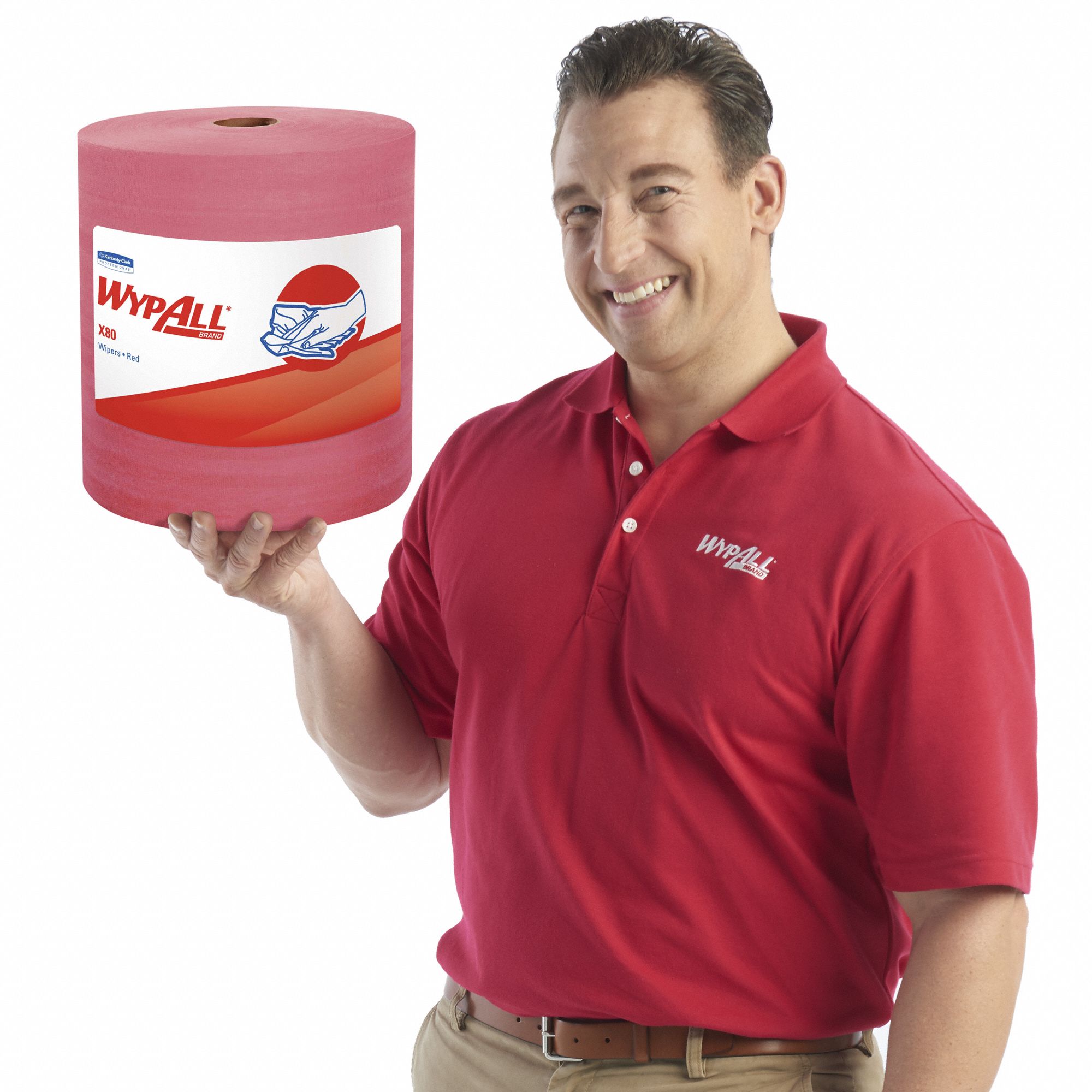 WYPALL Dry Wipe Roll: Jumbo Perforated Roll, Super Heavy Absorbency ...