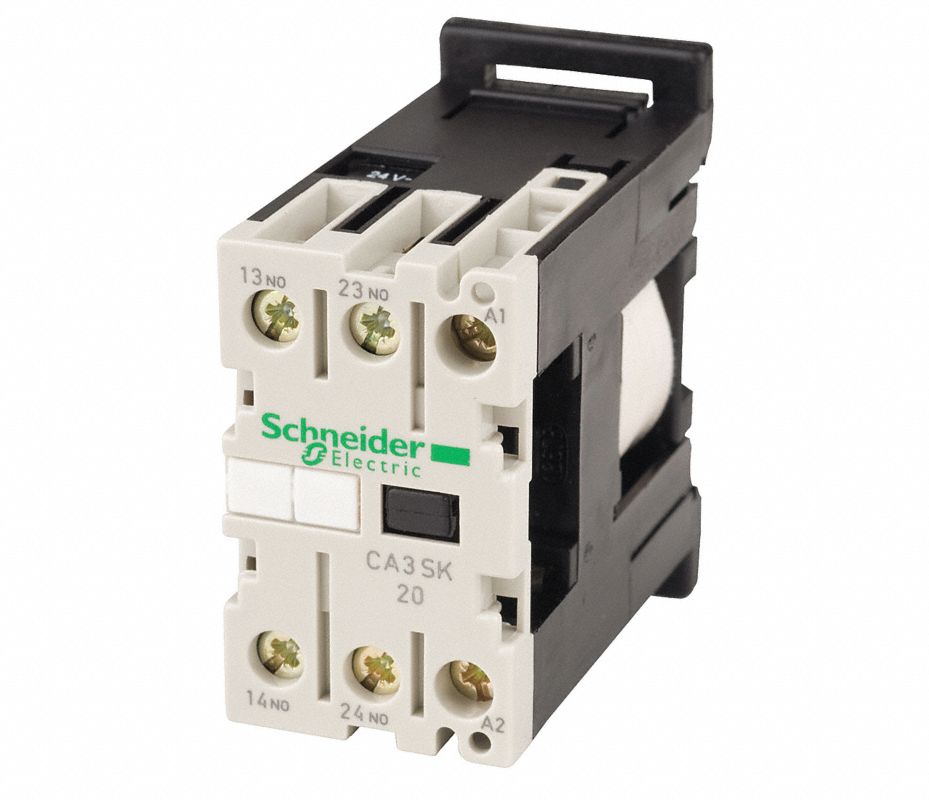 SCHNEIDER ELECTRIC Relevador d/Cont. IEC,2NO,Bobina 24VCD ...