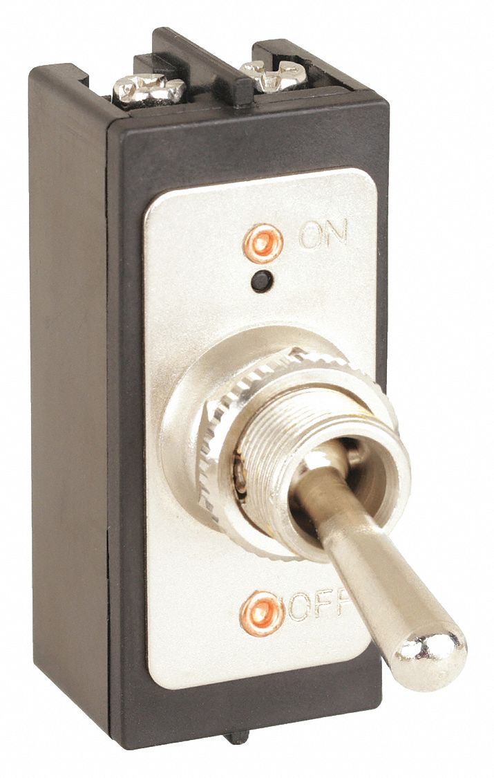 POWER FIRST, 4 Connections, DPST, Toggle Switch - 2VLP4|2VLP4 - Grainger