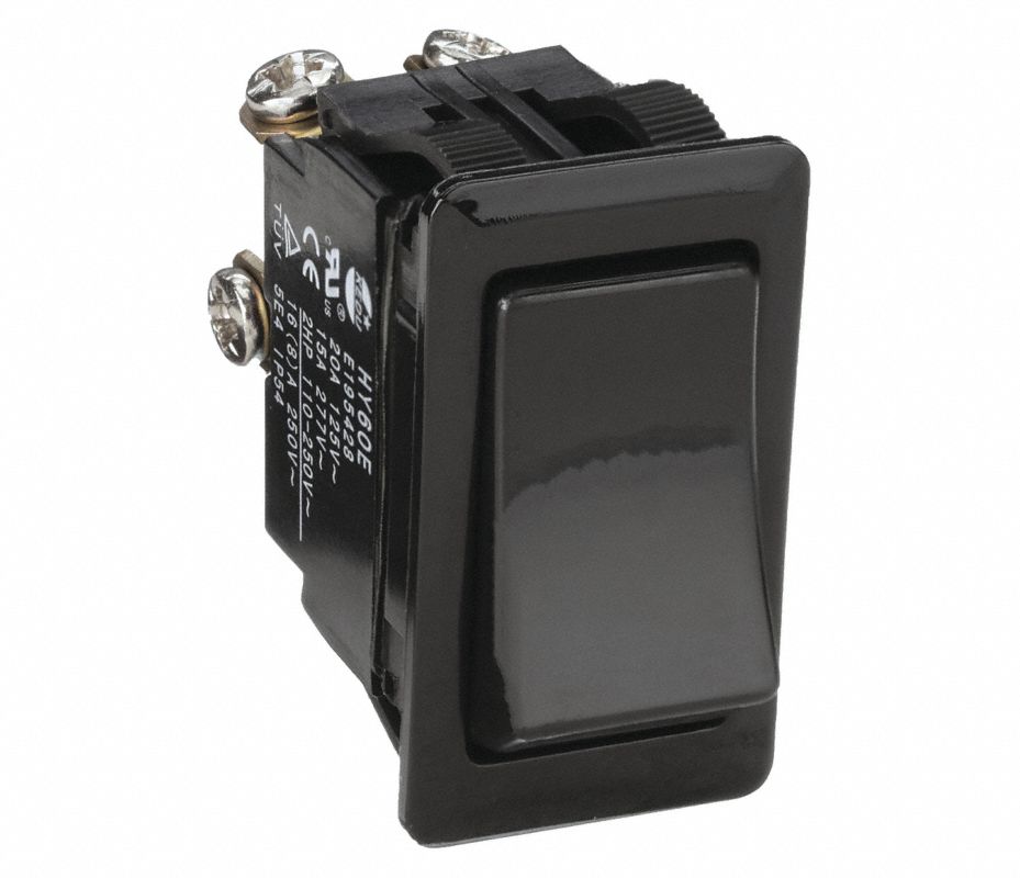 APPROVED VENDOR Interruptor Basculante, Forma de Contacto: DPST, Número ...