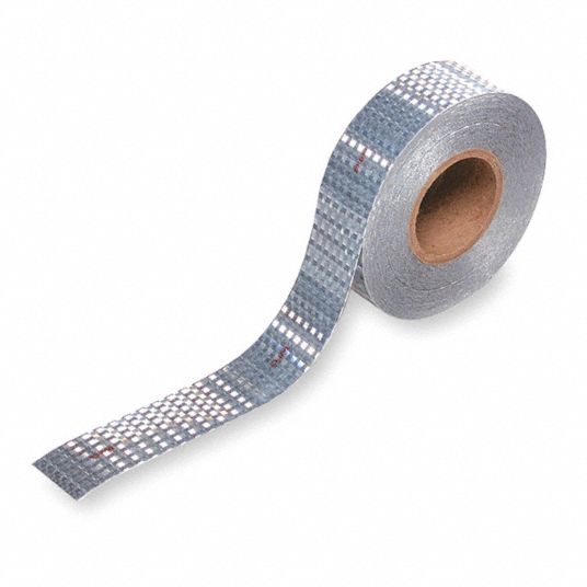Reflective Stripe, 2 in Width, 150 ft Length - Grainger