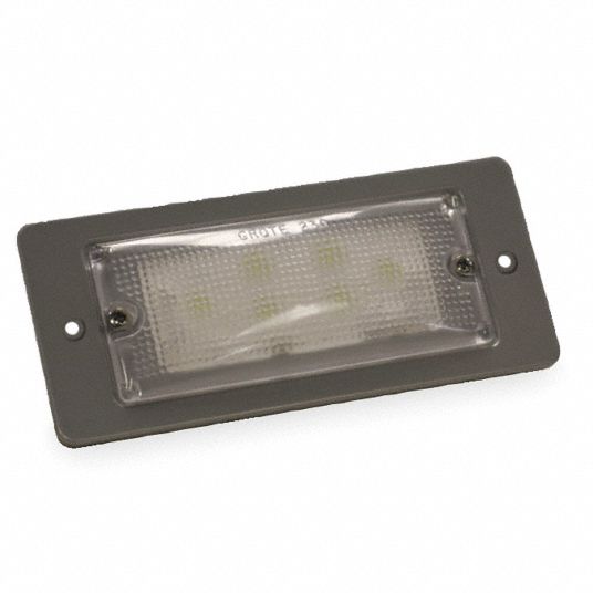 Dome Lamp,LED,Standard Mount,3 Diode - Grainger