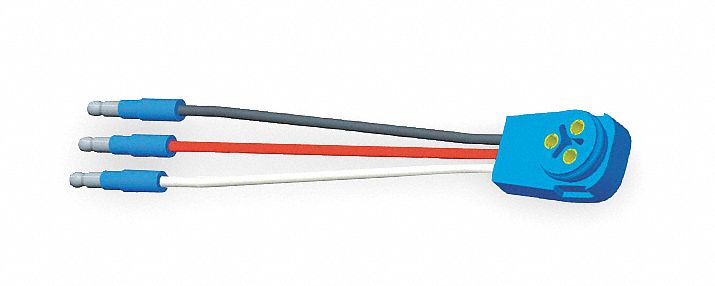 GROTE, Male Pin Connector/Slim-Line 0.18 in Male Bullet/Ring Terminal ...