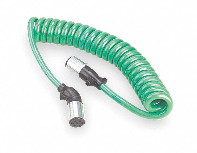 Power Supply Cord, Green - Grainger