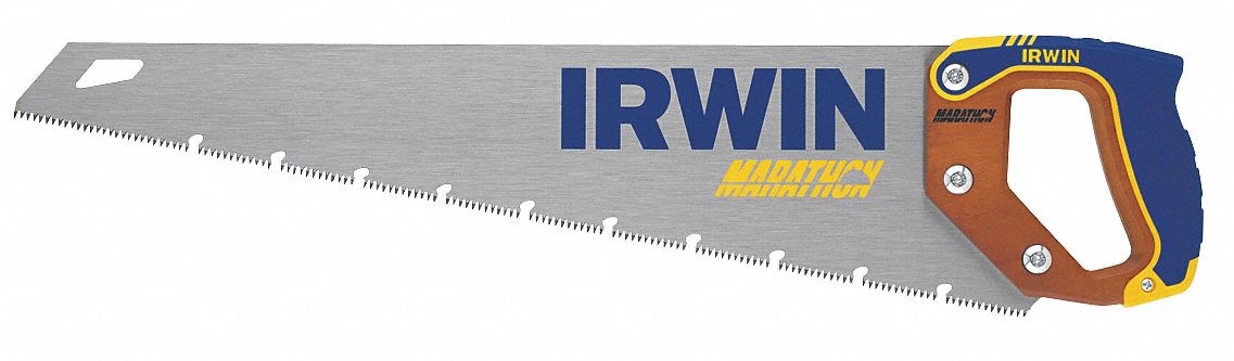 IRWIN, 20 in Blade Lg, Steel, Hand Saw - 2VU79|2011204 - Grainger