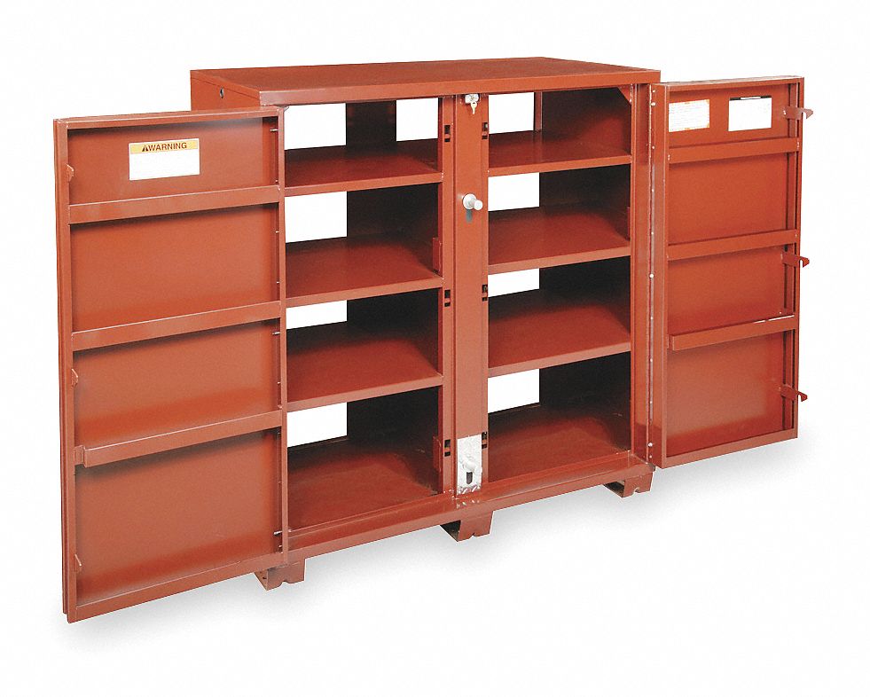 CRESCENT JOBOX, 32 1/4 in W x 60 1/8 in D x 60 3/4 in H, 63.7 cu ft ...