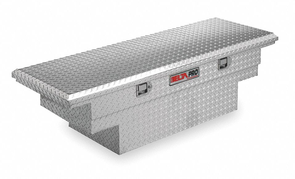 Crossover Truck Box, Silver, 6.5 cu. ft. - Grainger