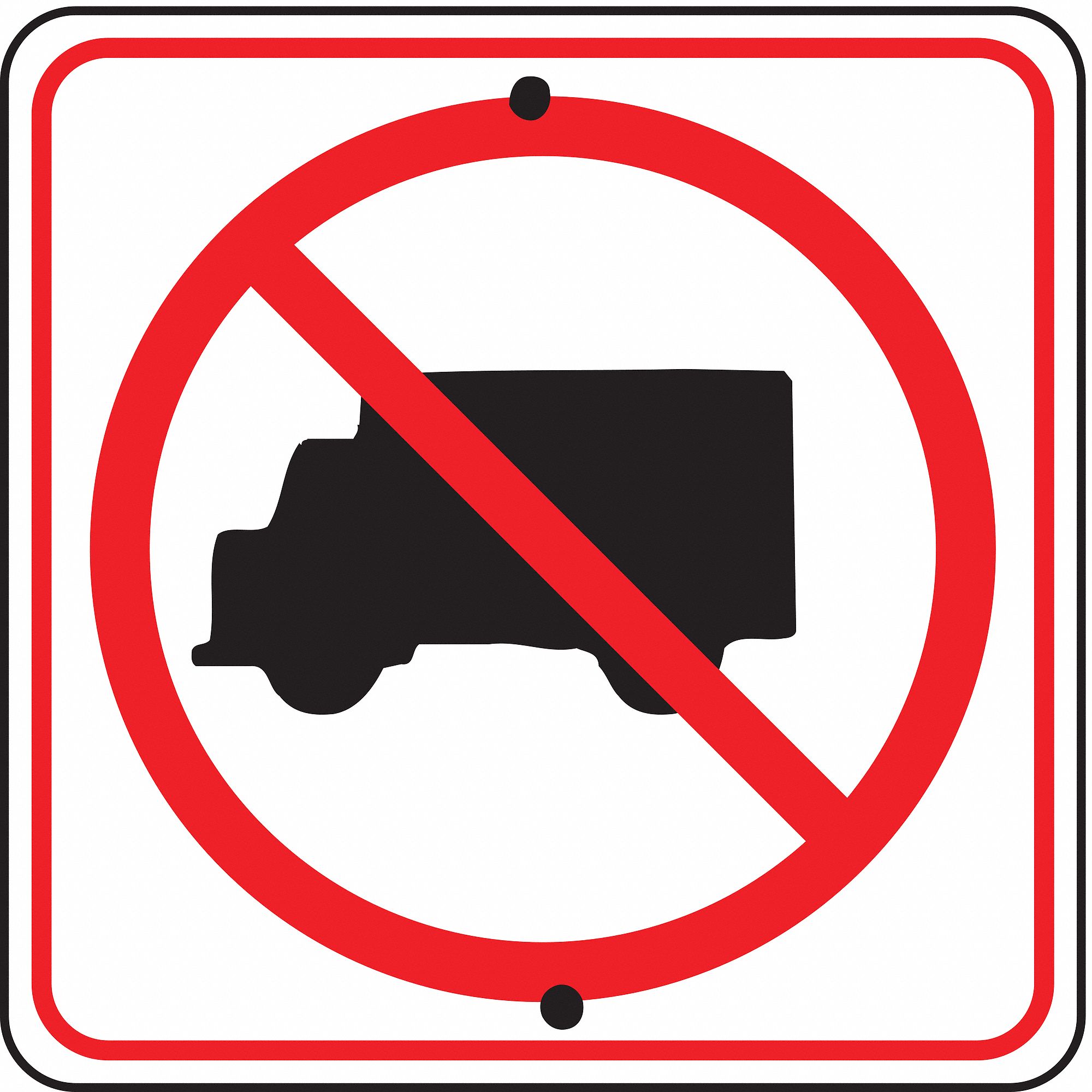 Traffic Sign, MUTCD Code R5-2, Square, Aluminum - Grainger