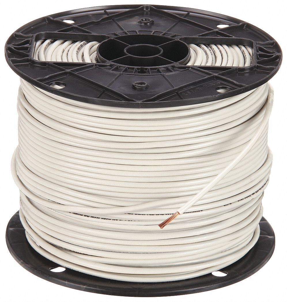 SOUTHWIRE 14 AWG White Building Wire 6X793 22956701 Grainger