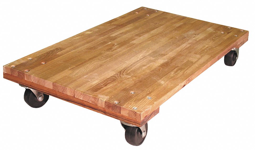 General Purpose Dolly, 1000 lb Load Capacity - Grainger