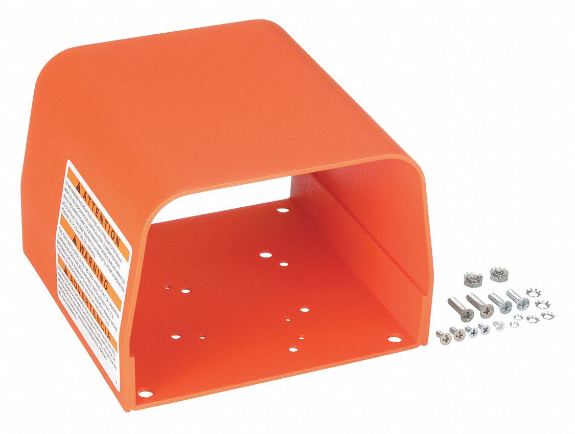 LINEMASTER, Steel, Foot Switch Guard - 2W811|522-B14 - Grainger