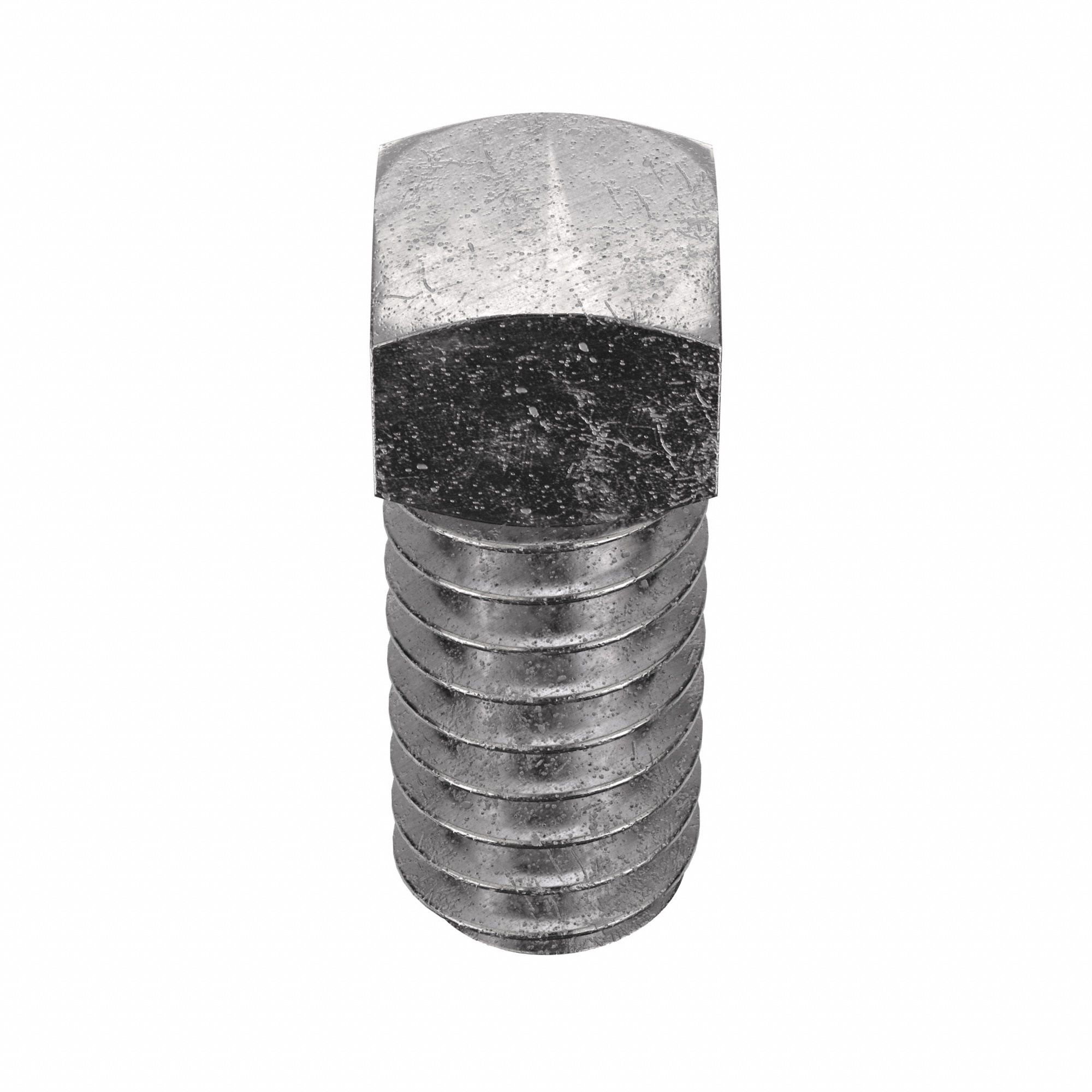 1/4"-20 Thread Size, 1/2 in Overall Lg, Square Head Set Screw - 2WA37 ...