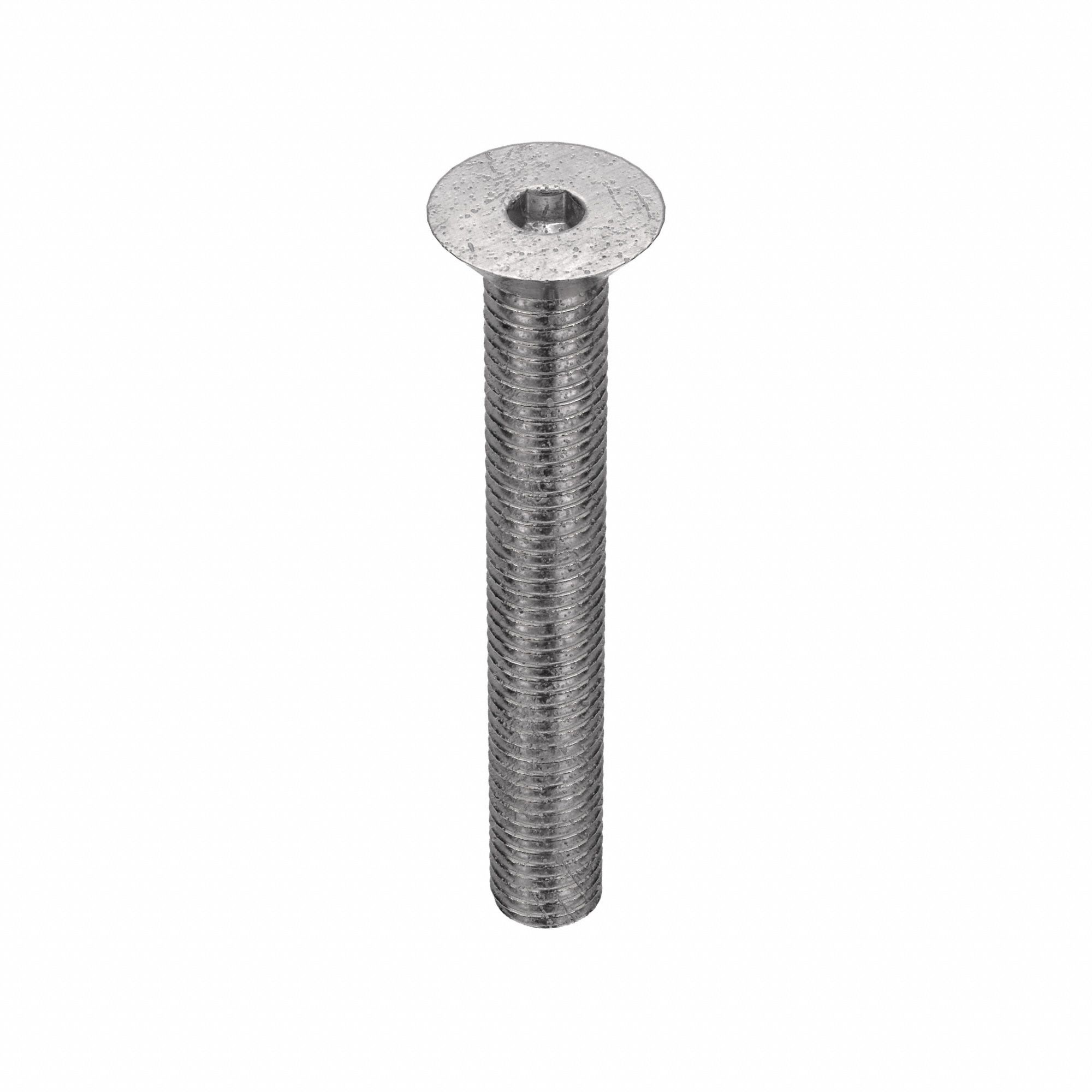 1/2"-13 Thread Size, 3 in Lg, Socket Flat Head Screw - 2WB39|U51060.050 ...
