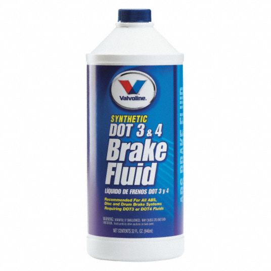 32 oz Plastic Bottle Brake Fluid - Grainger