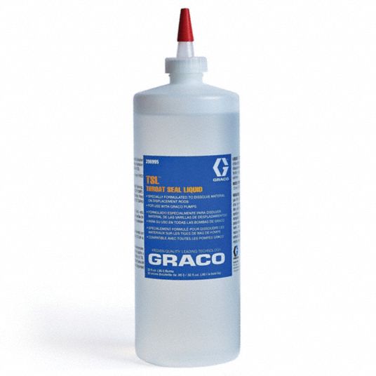 GRACO, Throat Seal Fluid, 32 oz Container Size, Seal Liquid - 2WCW7 ...