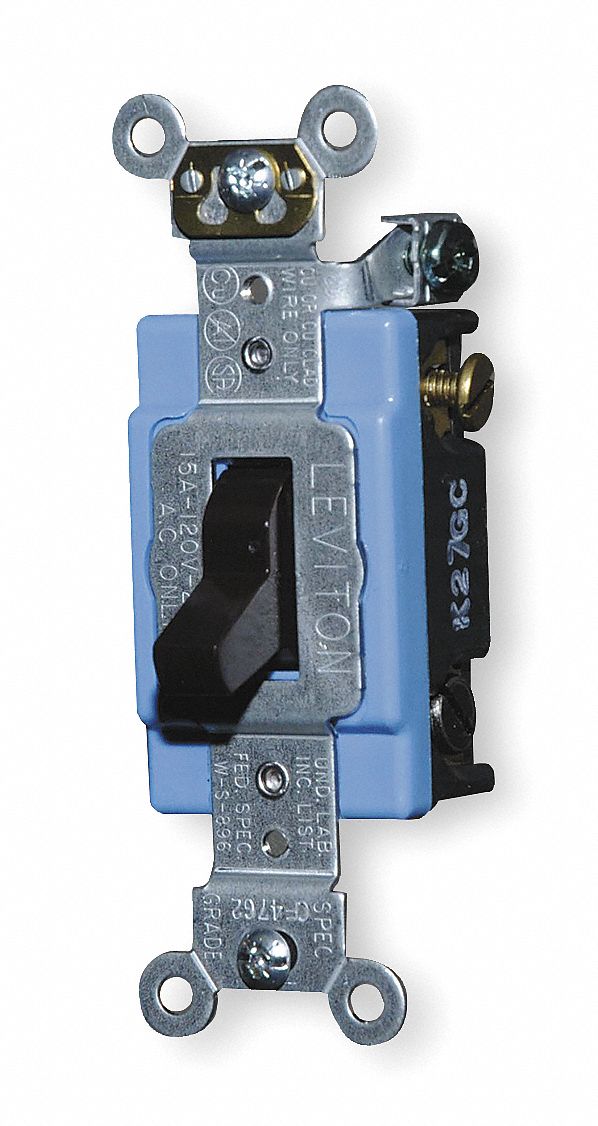 Wall Switch, 4-Way, Maintained, Toggle - Grainger