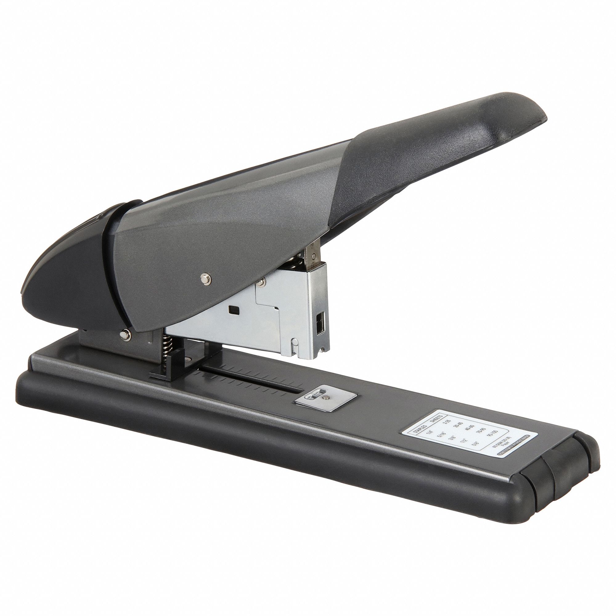 100 Sheet Capacity, 2 3/4 in Throat Dp - Max, Manual Stapler - 2WFR7 ...