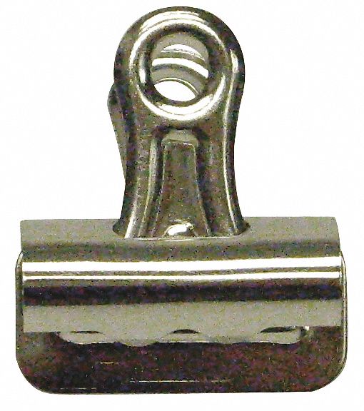 Metal, Silver, Bulldog Clip - 2WFV8|2WFV8 - Grainger