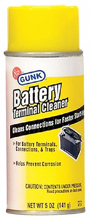 Battery Cleaner, Aerosol Can, 5 oz - Grainger
