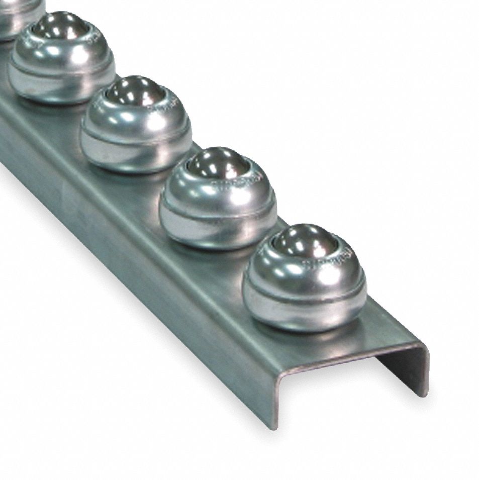 Ball Transfer, Light-Duty, Flow Rail - 2WGX8|WBT05FR06S25C - Grainger
