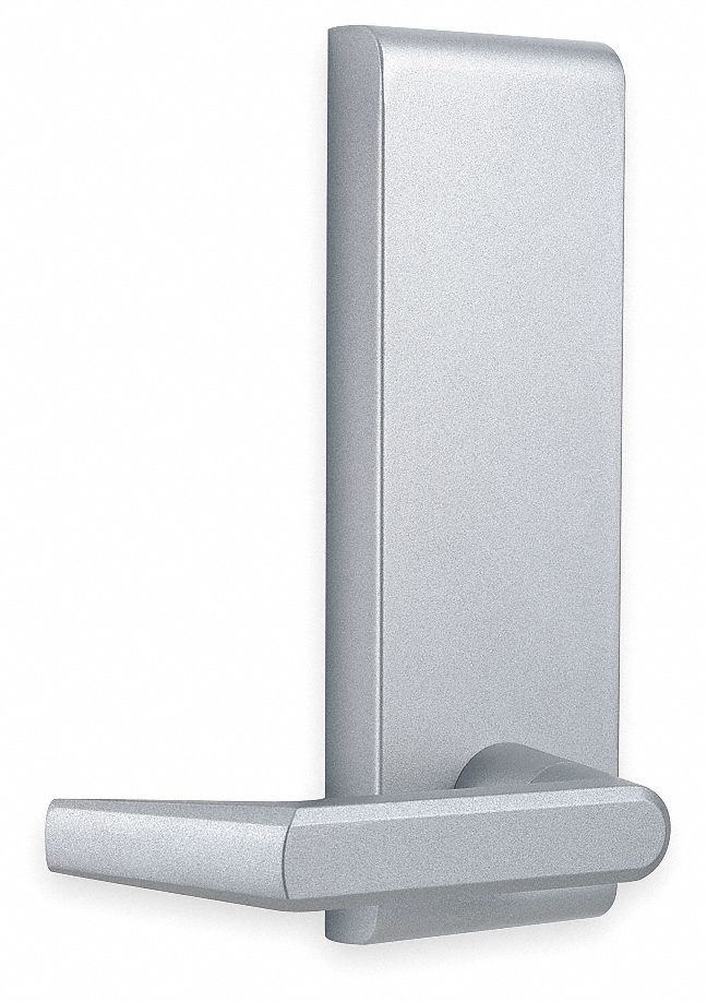 DORMAKABA, 36 in Max Door Wd, Aluminum, Mechanical Exit Device Trim ...