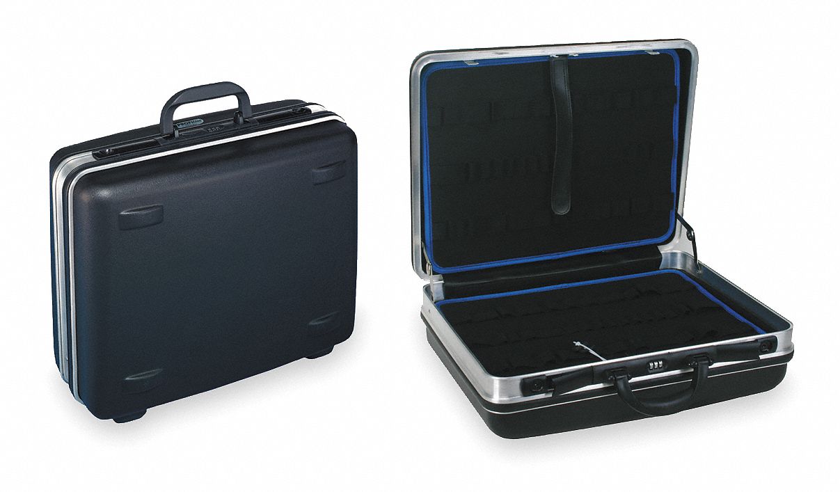 Tool Case, Black, ABS - Grainger