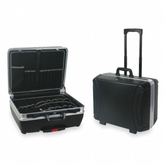 WESTWARD Rolling Tool Case: 18 3/4 in Overall Wd, 15 in Overall Dp, 10 ...