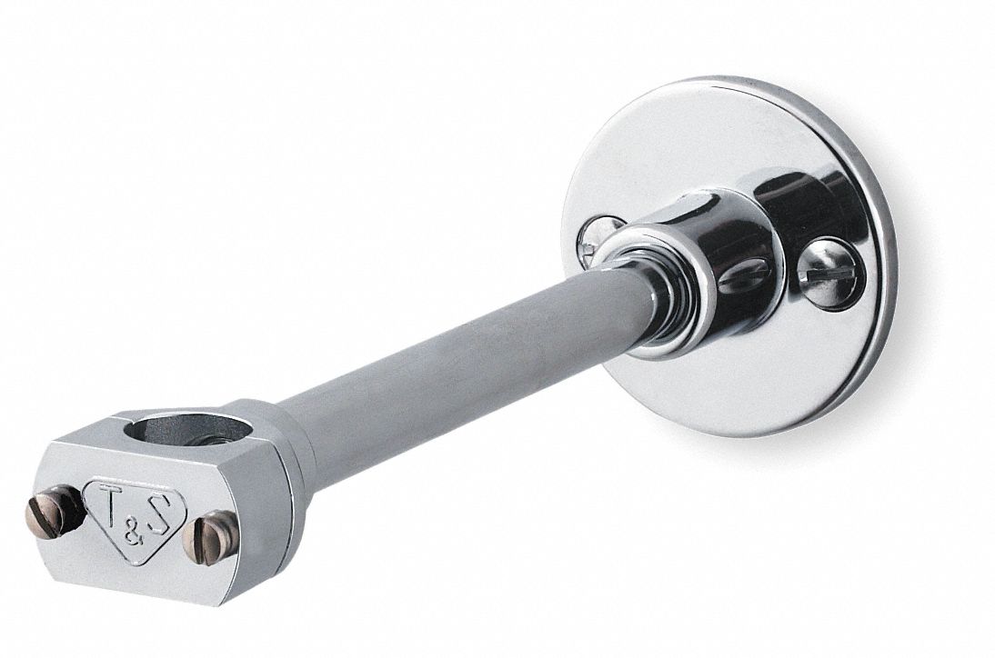 T&S BRASS, Steel, Chrome, Sprayer Bracket - 2WMF9|B-109-01 - Grainger
