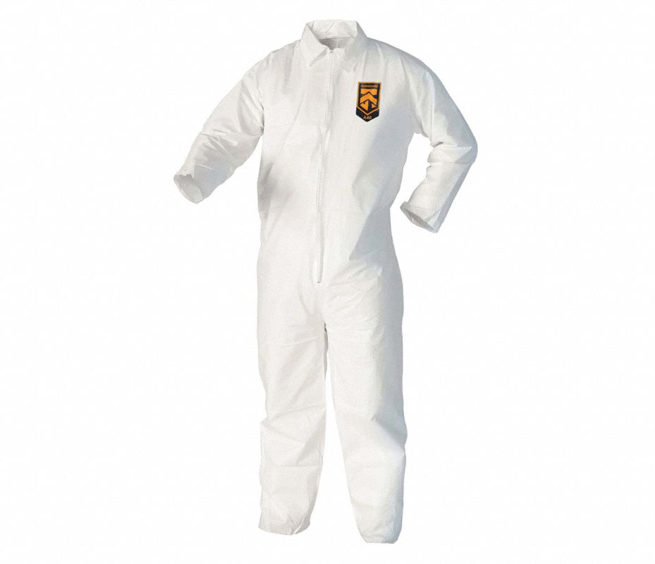 KLEENGUARD Overol Desechable Laminado de Película Microporosa Blanco ...