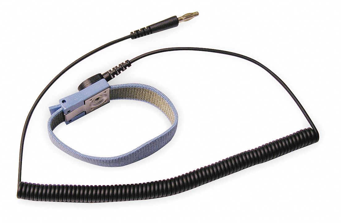 Wrist Strap, 1/4 in Height, 4 in Width, 4 in Depth - Grainger