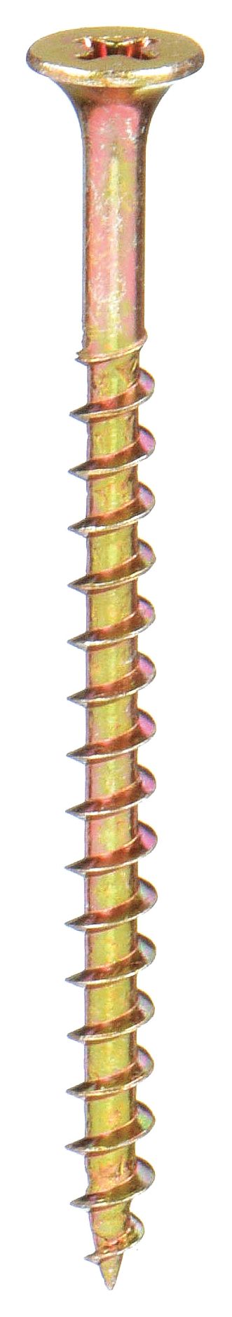 Particleboard Screw, PK 100 - Grainger