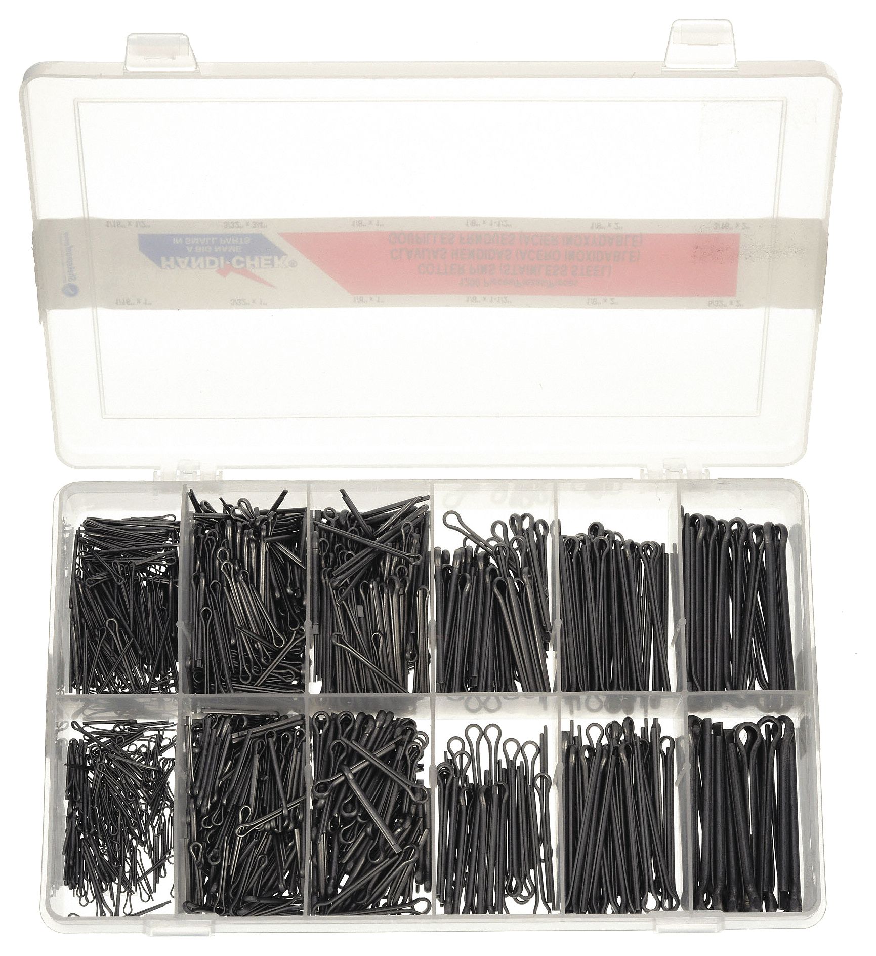 Bridge, Inch, Pin Assortment,1200 pcs,10 Sizes - 2WZU7|WWG-DISP-CPS1200 ...