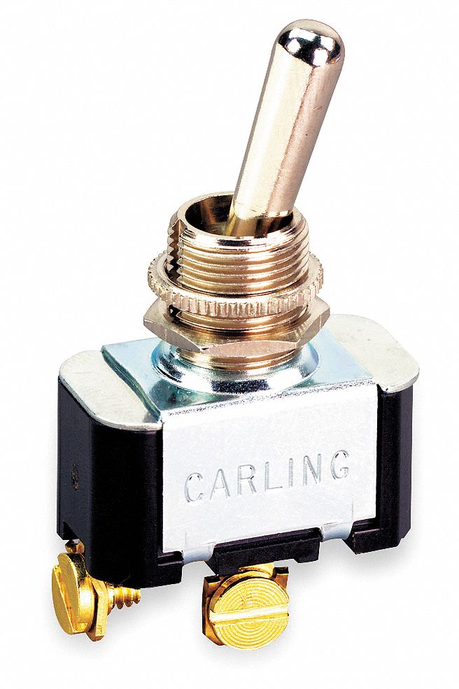 CARLING TECHNOLOGIES Toggle Switch Number Of Connections 2 Switch 