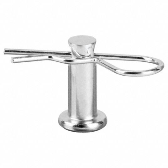 Inch, 3/16 in Pin Dia, Clevis Pin,1/2 in L 0.188in dia,PK10 - 2XAN9 ...