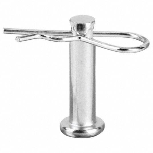 Inch, 3/16 in Pin Dia, Clevis Pin,3/4 in L 0.188in dia,PK10 - 2XAP1 ...
