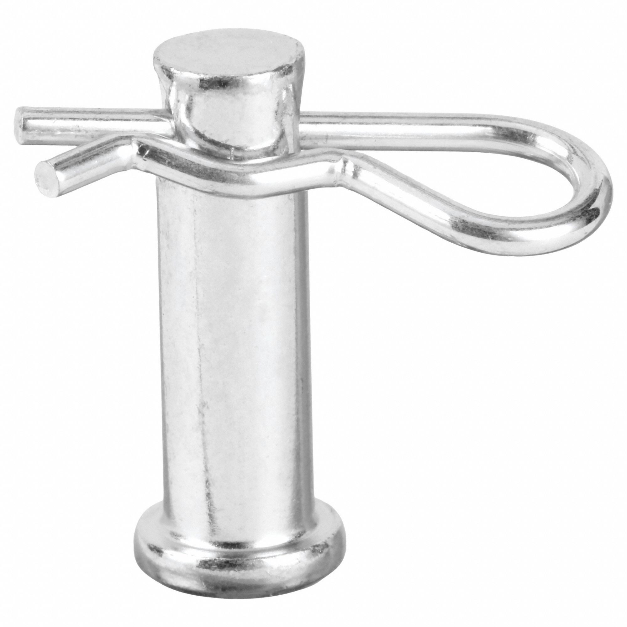 Inch, 5/16 in Pin Dia, Clevis Pin,1 in L,Steel 0.313in dia,PK10 - 2XAR4 ...