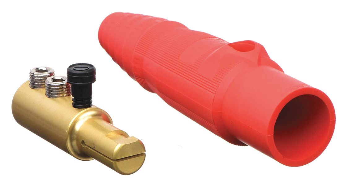 Male Plug, 300 A, Connector - 2XB33|HBL300MR - Grainger