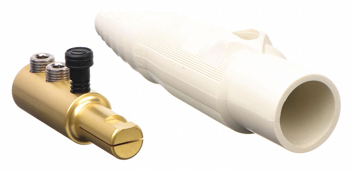 Male Plug, 300 A, Connector - 2XB34|HBL300MW - Grainger