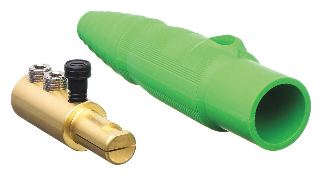 Male Plug, 400 A, Connector - 2XB42|HBL400MGN - Grainger