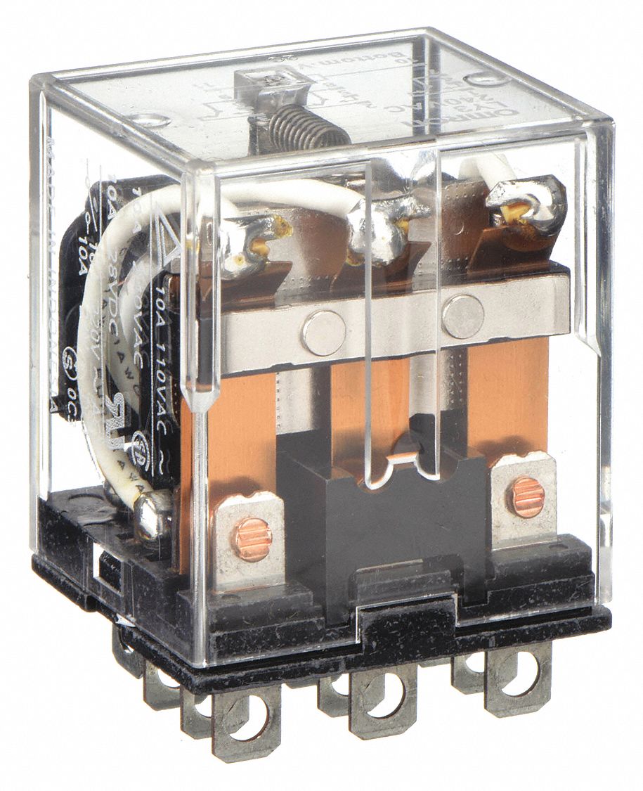 OMRON, Socket Mounted, 10 A Current Rating, General Purpose Relay - 2XC05|LY3-AC240 - Grainger