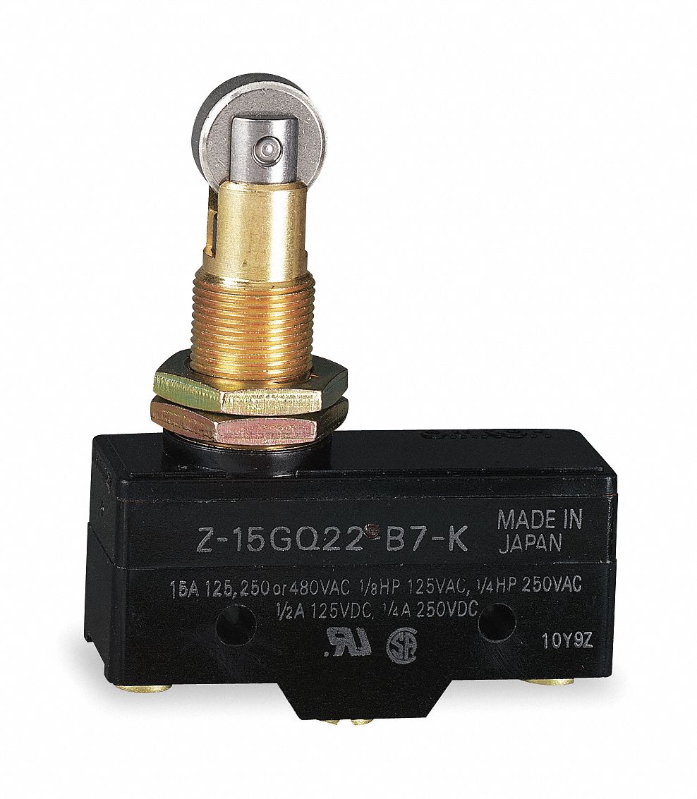 OMRON Industrial Snap Action Switch: 15 A @ 480 V, 15 A @ 14 V ...
