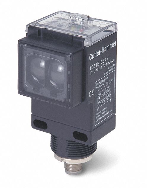 EATON, Built-in Connector, 4 - Pin Micro, Photoelectric Sensor - 2XCG1 ...