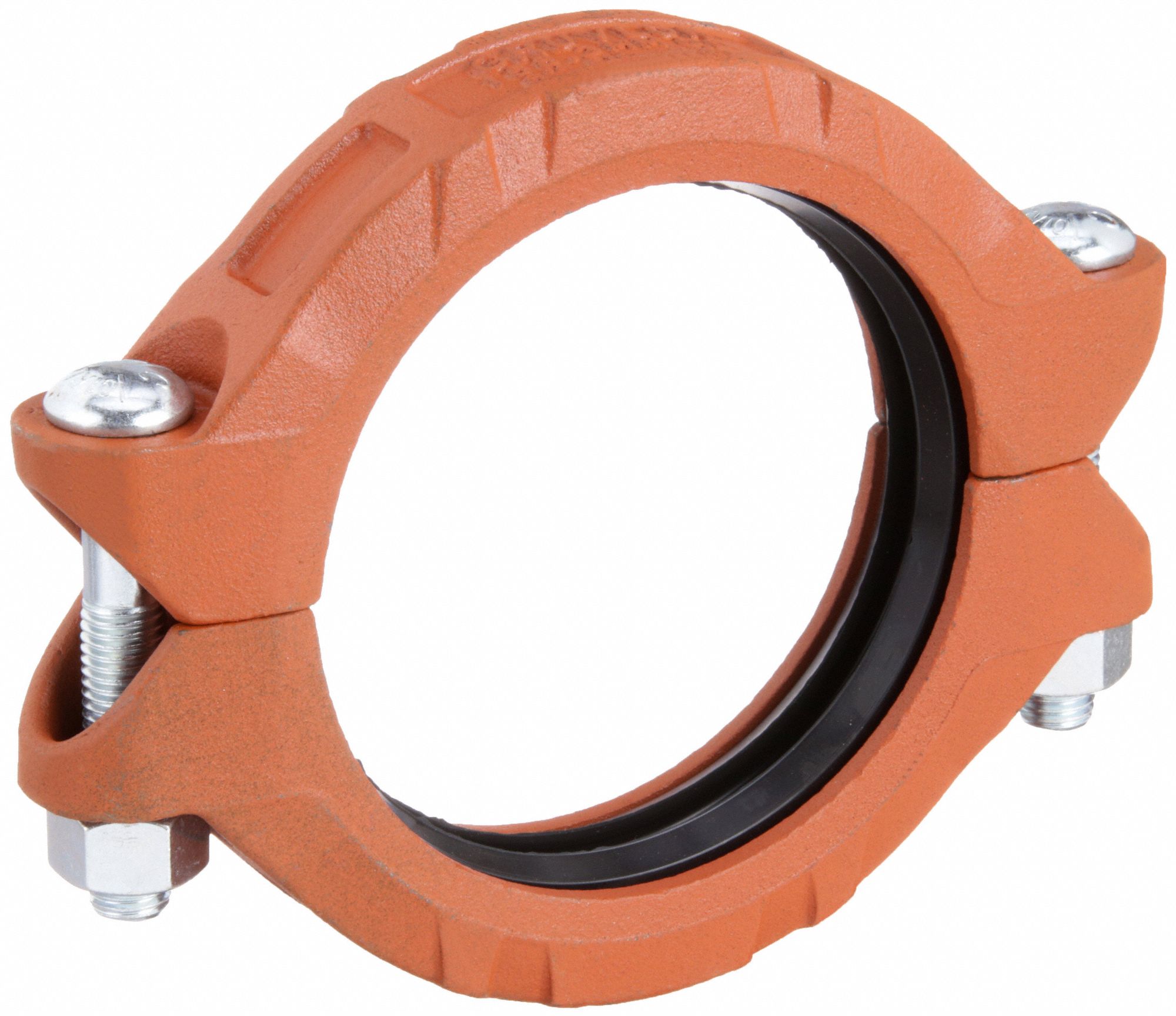 Ductile Iron, 6 in x 6 in Fitting Pipe Size, Flexible Coupling - 2XET5 ...