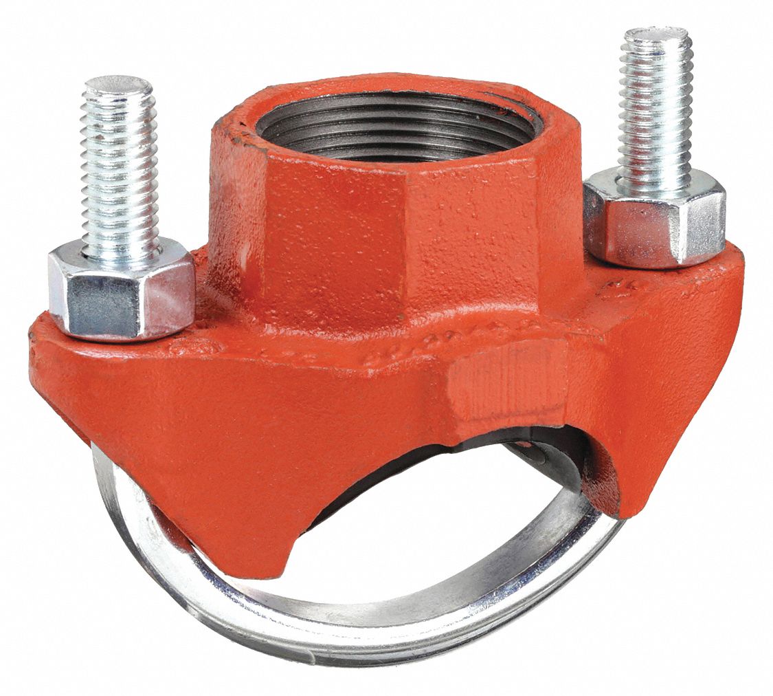 Ductile Iron, Grooved, Clamp-T with Threaded Branch - 2XEZ5|0390171049 ...