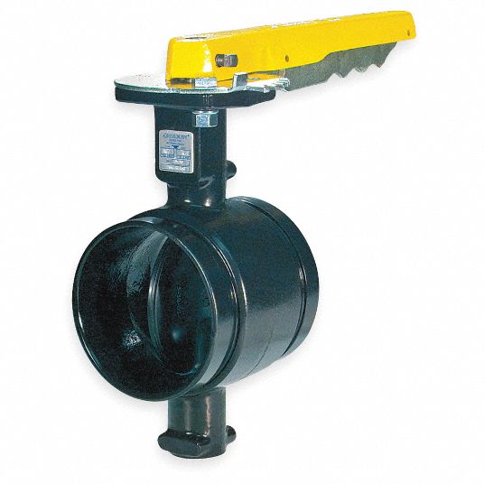 GRUVLOK, 8 in Pipe Size, 300 psi Max. Pressure (CWP), Butterfly Valve ...