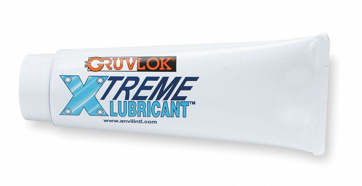 GRUVLOK Silicone Lubricant: Xtreme, 10 oz, Tube, White - 2XFE2 ...