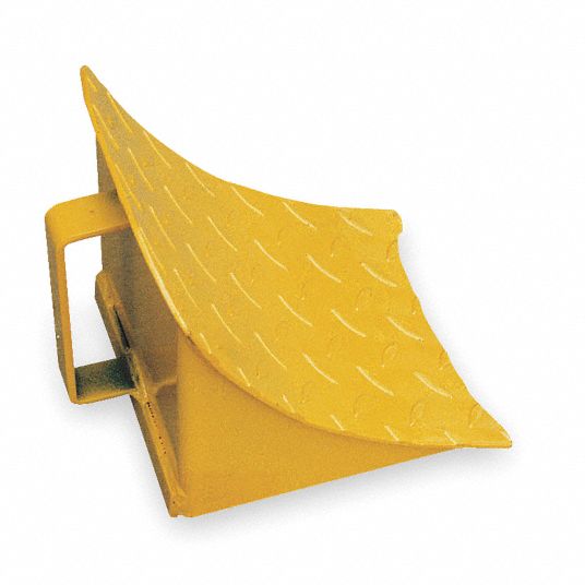 7 1/2 in Overall Lg, 7 1/2 in Overall Wd, Wheel Chock - 2XHZ3|2XHZ3 ...