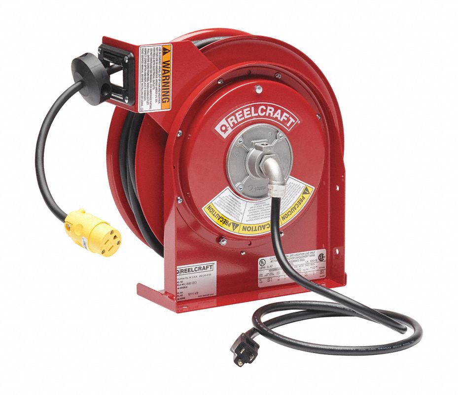 REELCRAFT Carrete de Cable Retráctil 125 Salidas: 1 45 pies - Carretes ...